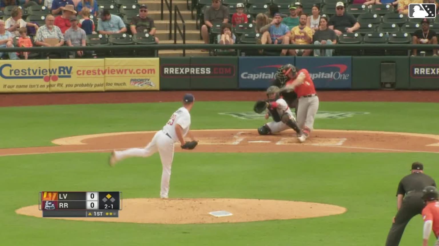 Colby Thomas' RBI double | 04/26/2025 | Athletics