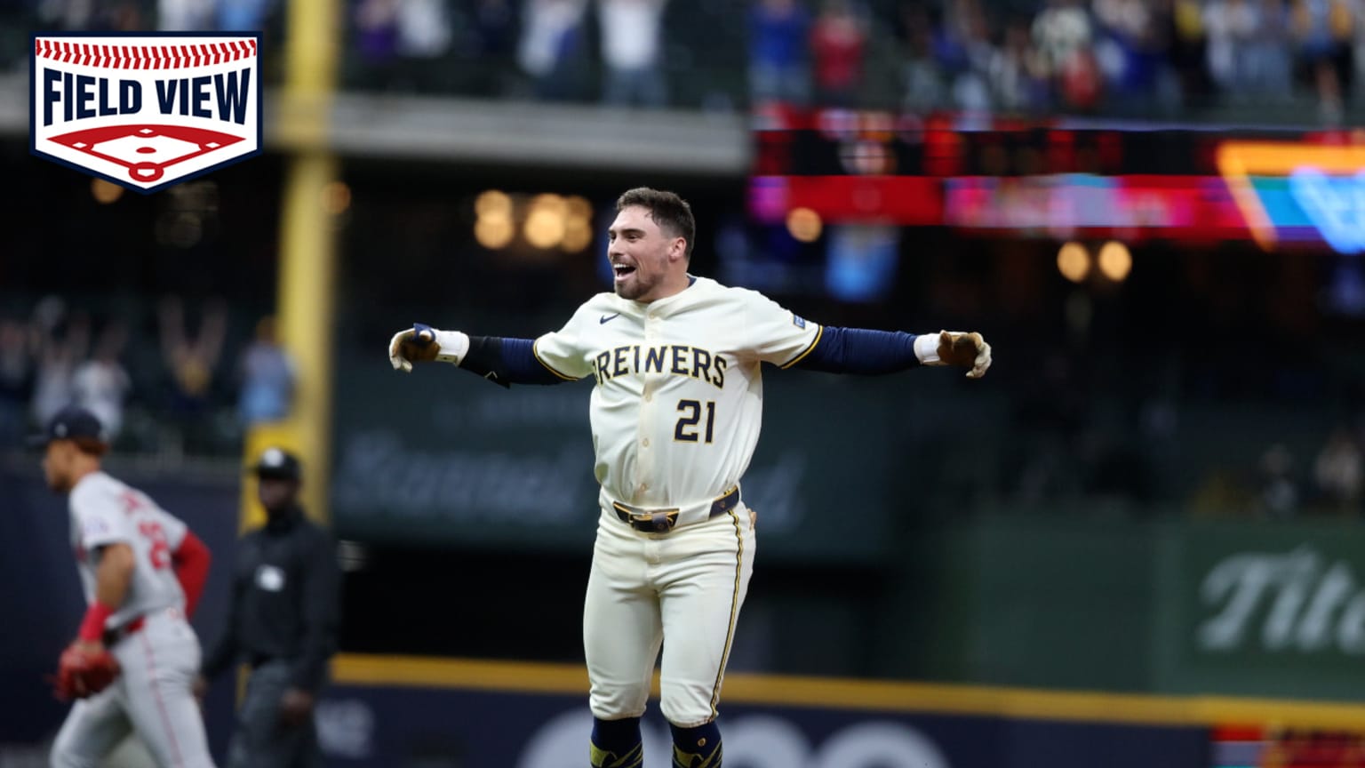 Field View: Caleb Durbin walks it off | 05/28/2025 | Milwaukee Brewers