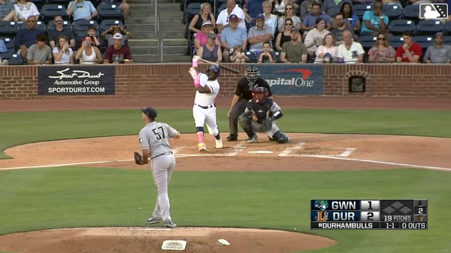 Ronny Simon's solo homer | 06/08/2024 | Tampa Bay Rays