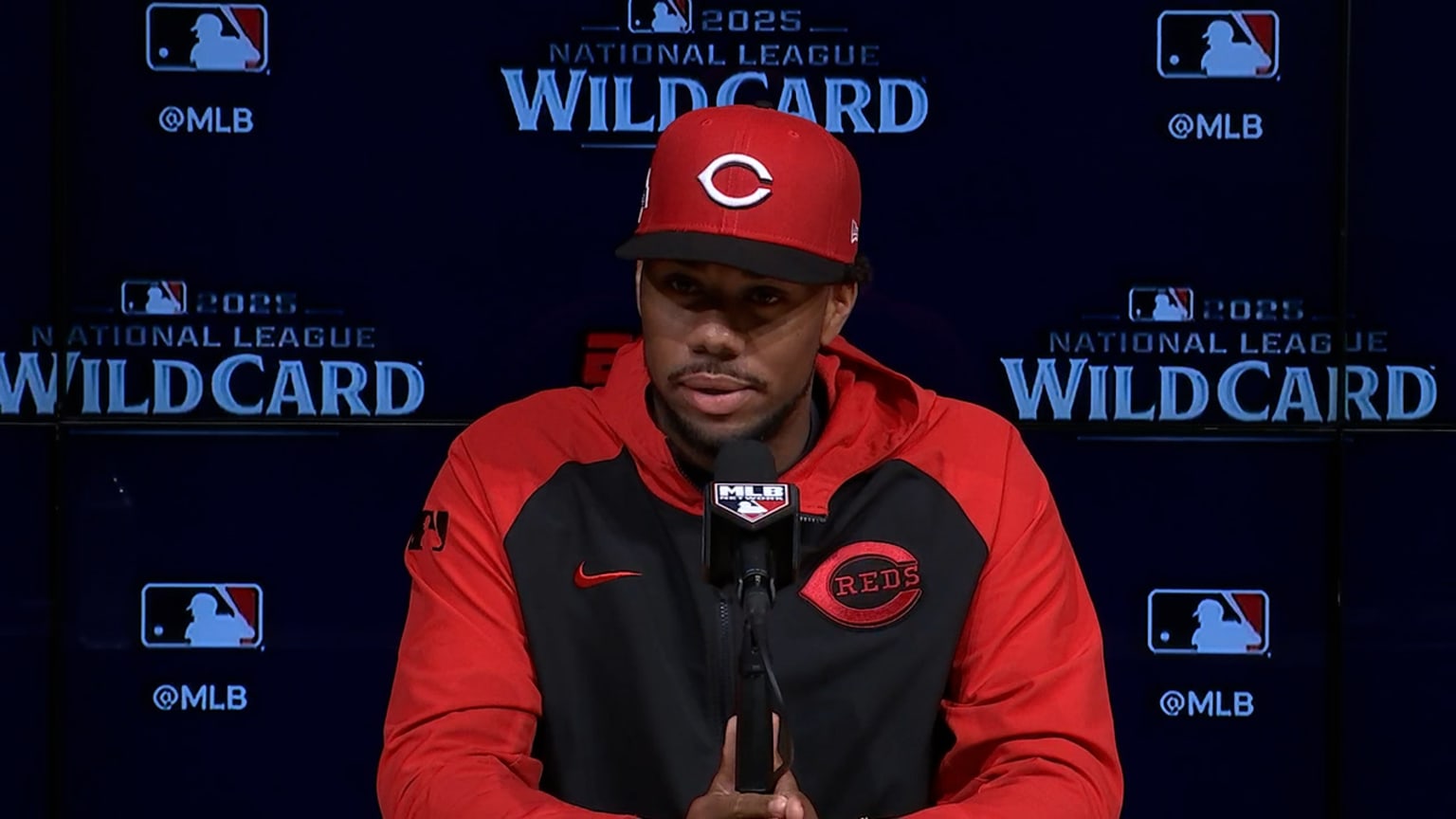 Hunter Greene on being named Game 1 starter | 09/30/2025 | MLB.com