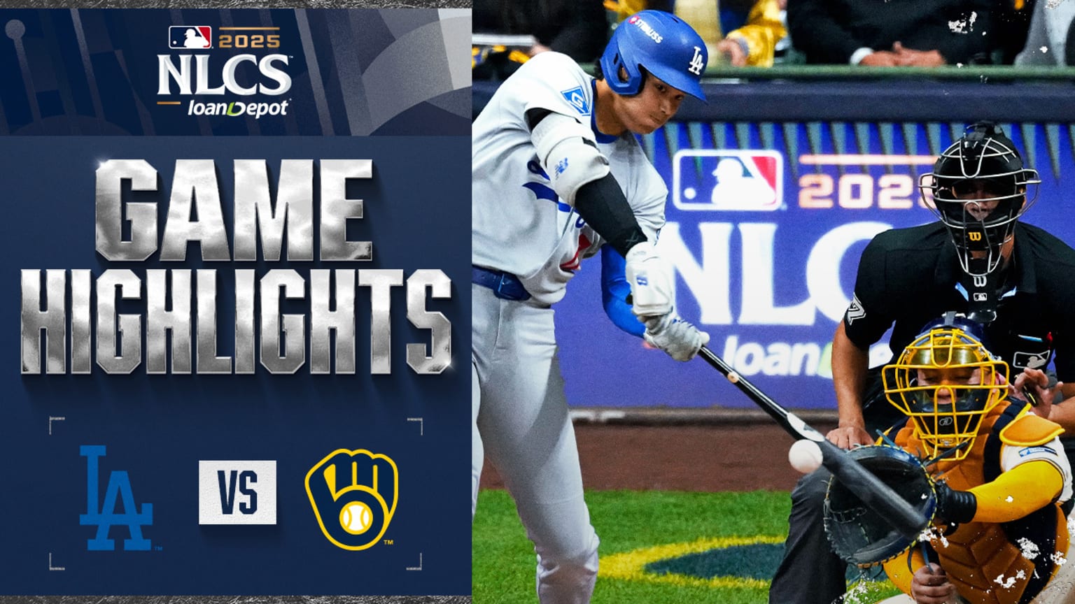 Dodgers vs. Brewers Game 2 Highlights | 10/14/2025 | Los Angeles Dodgers