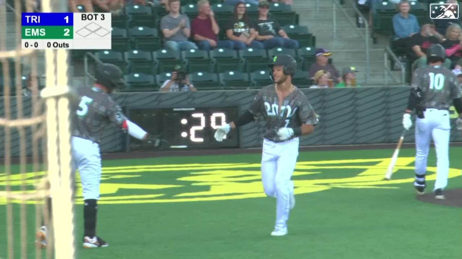 Grant McCray clubs his ninth home run in the 3rd | 07/09/2023 | San ...