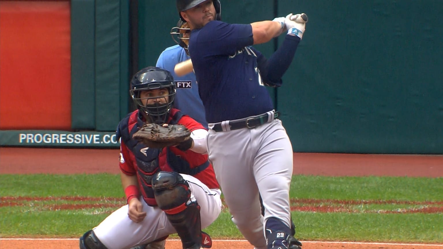 Ty France opens the scoring with an RBI double | 09/04/2022 | Seattle ...