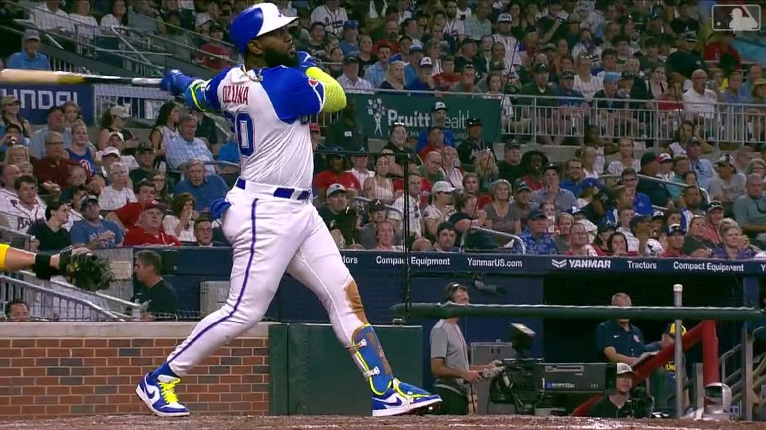 Marcell Ozuna launches his second home run of game | 07/29/2023 ...