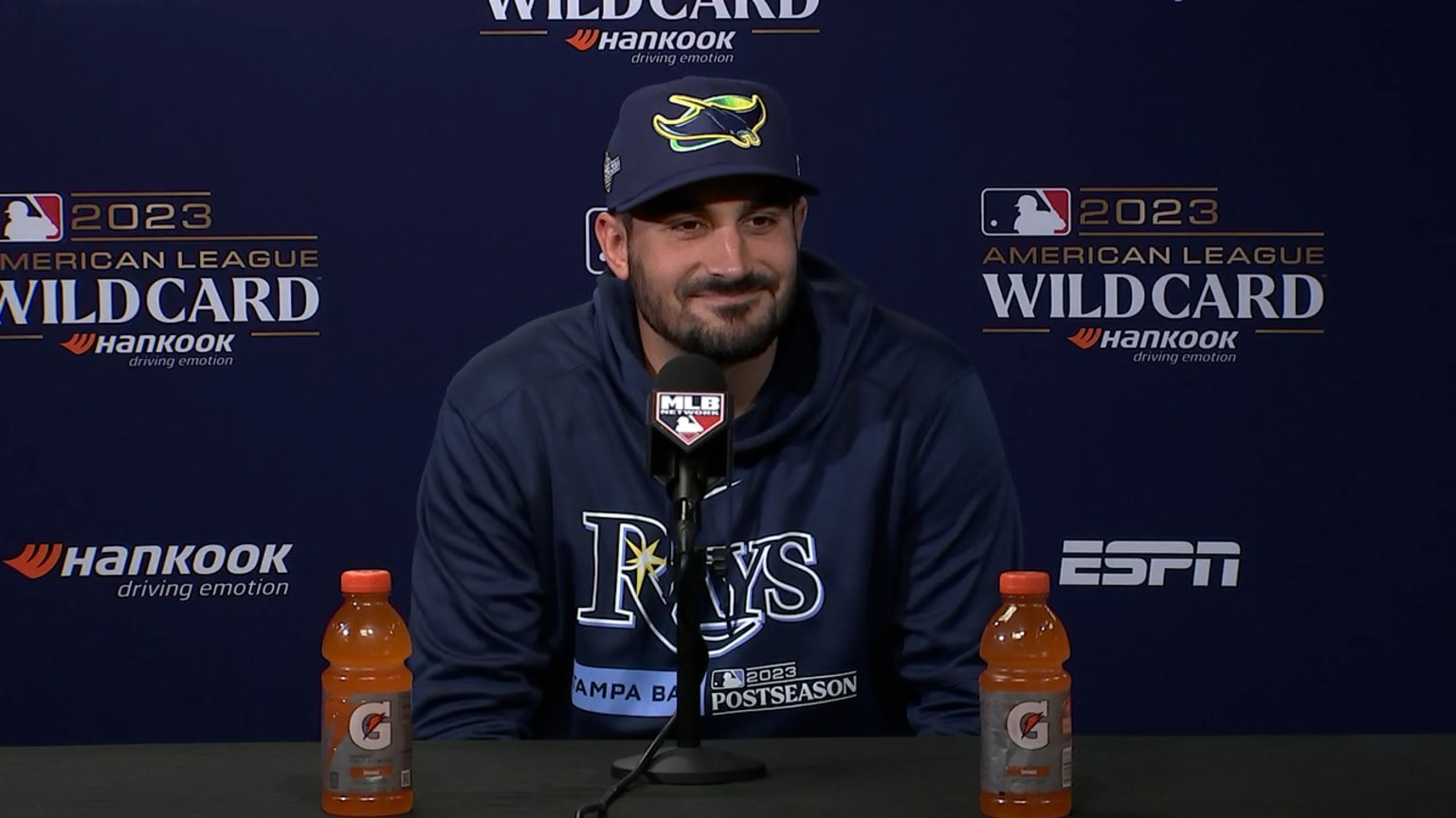 The Rays speak to the media prior to Game 1 | 10/03/2023 | Tampa Bay Rays