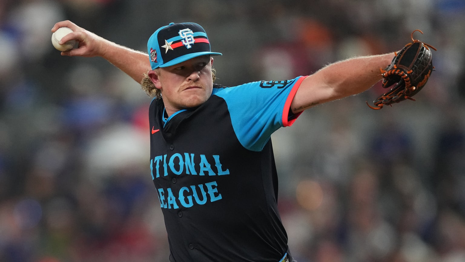 Logan Webb K's José Ramírez in the All-Star Game | 07/16/2024 | San ...