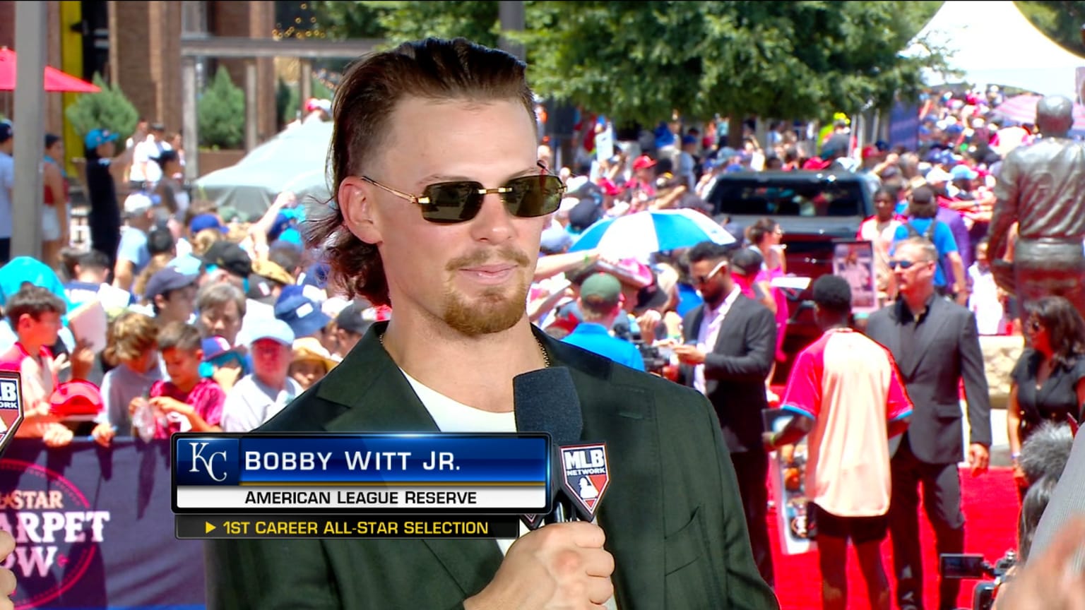 Bobby Witt Jr. on coming up short in Home Run Derby | 07/16/2024 ...