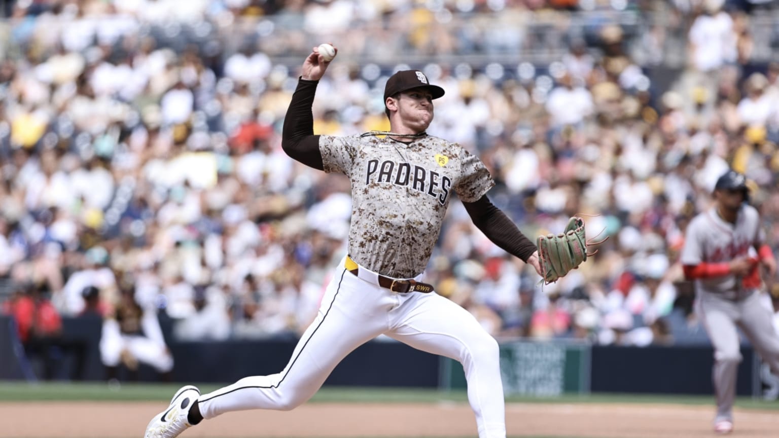 Sean Reynolds' first Major League strikeout | 07/14/2024 | San Diego Padres