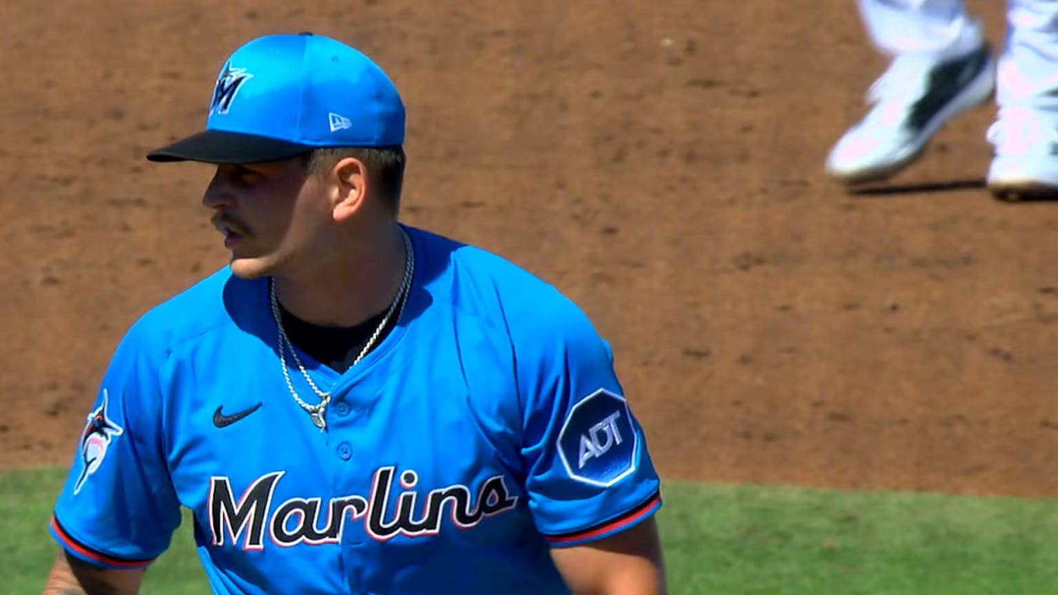 Robby Snelling strikes out Sean Murphy | 02/28/2025 | Miami Marlins