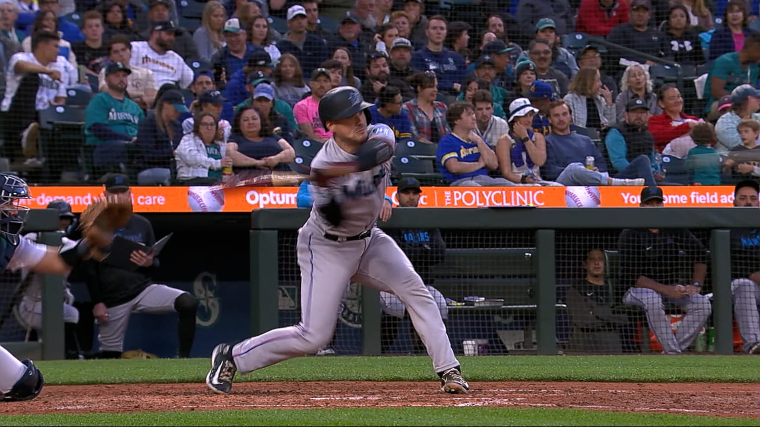 Nick Fortes doubles to right and scores Sánchez | 06/14/2023 | MLB.com