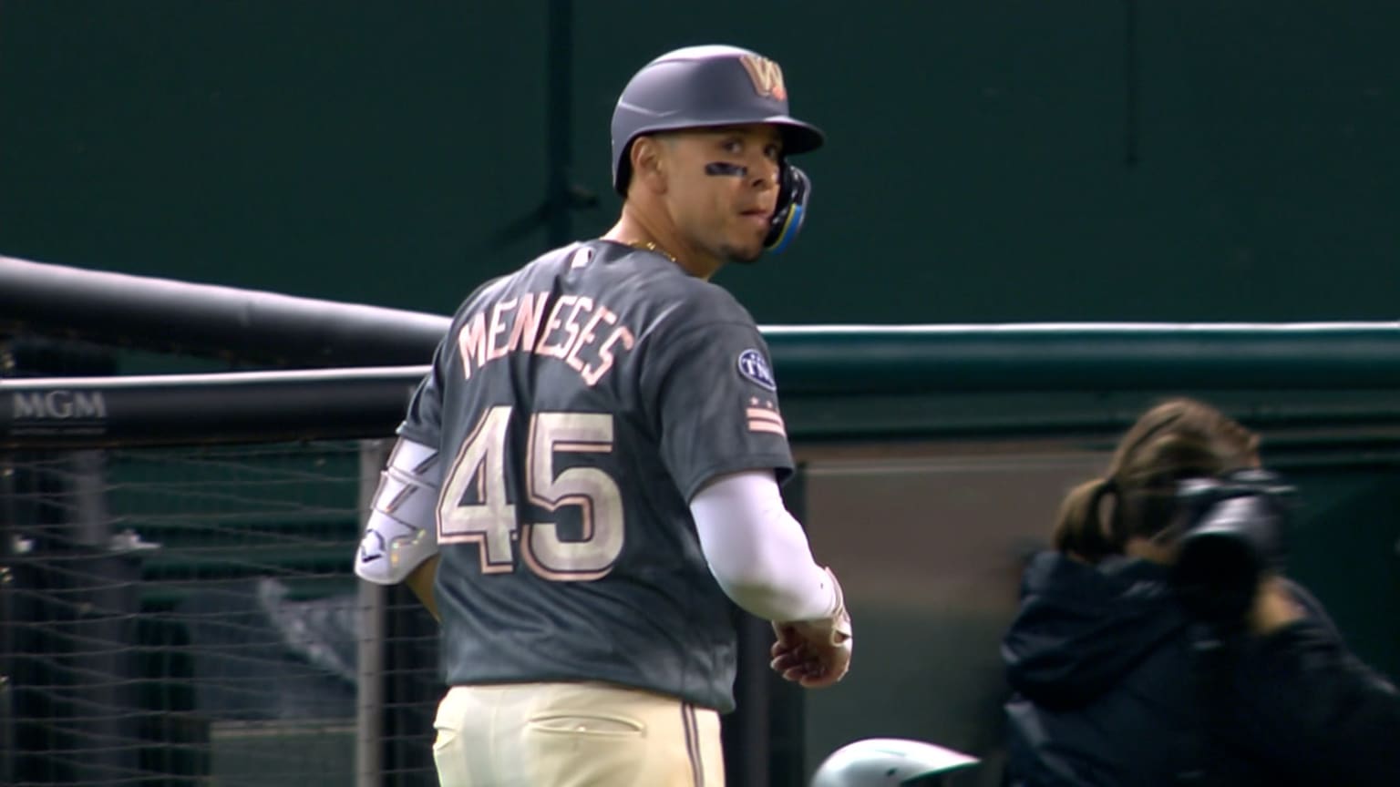 Joey Meneses drives in Abrams with an RBI groundout | 09/22/2023 ...
