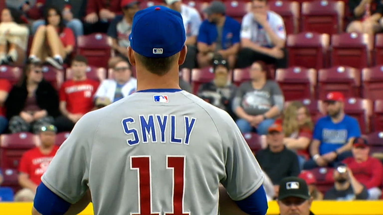 Drew Smyly strikes out Jason Vosler swinging | 04/03/2023 | Chicago Cubs