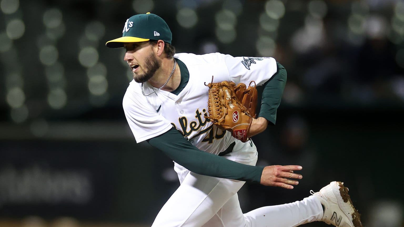 Mitch Spence K's three in MLB debut | 03/29/2024 | Athletics