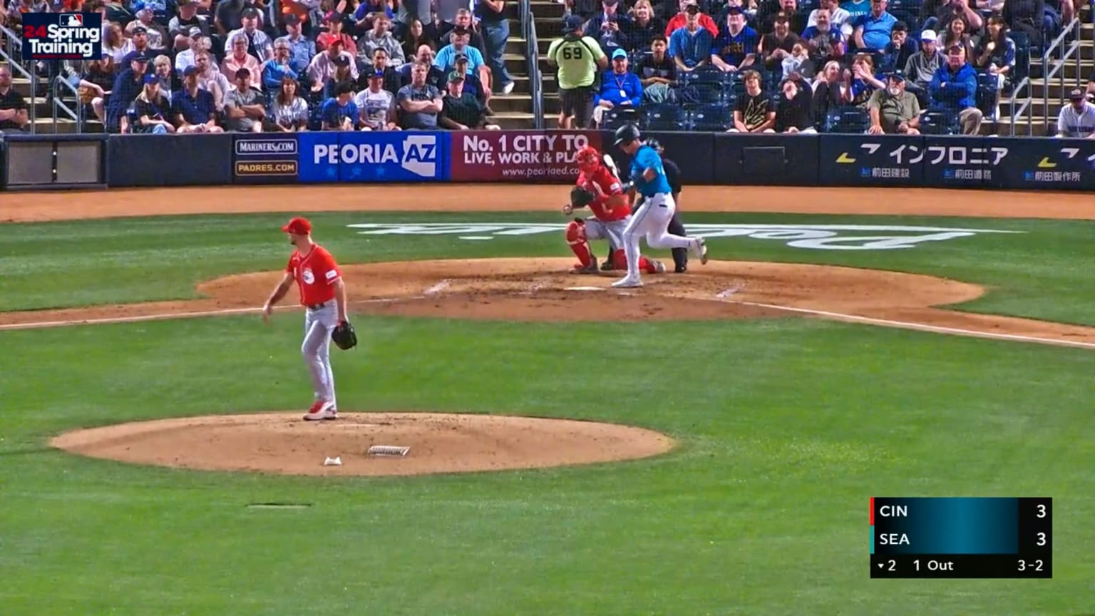 Nick Martinez strikes out four in 3 2/3 innings | 03/21/2024 ...