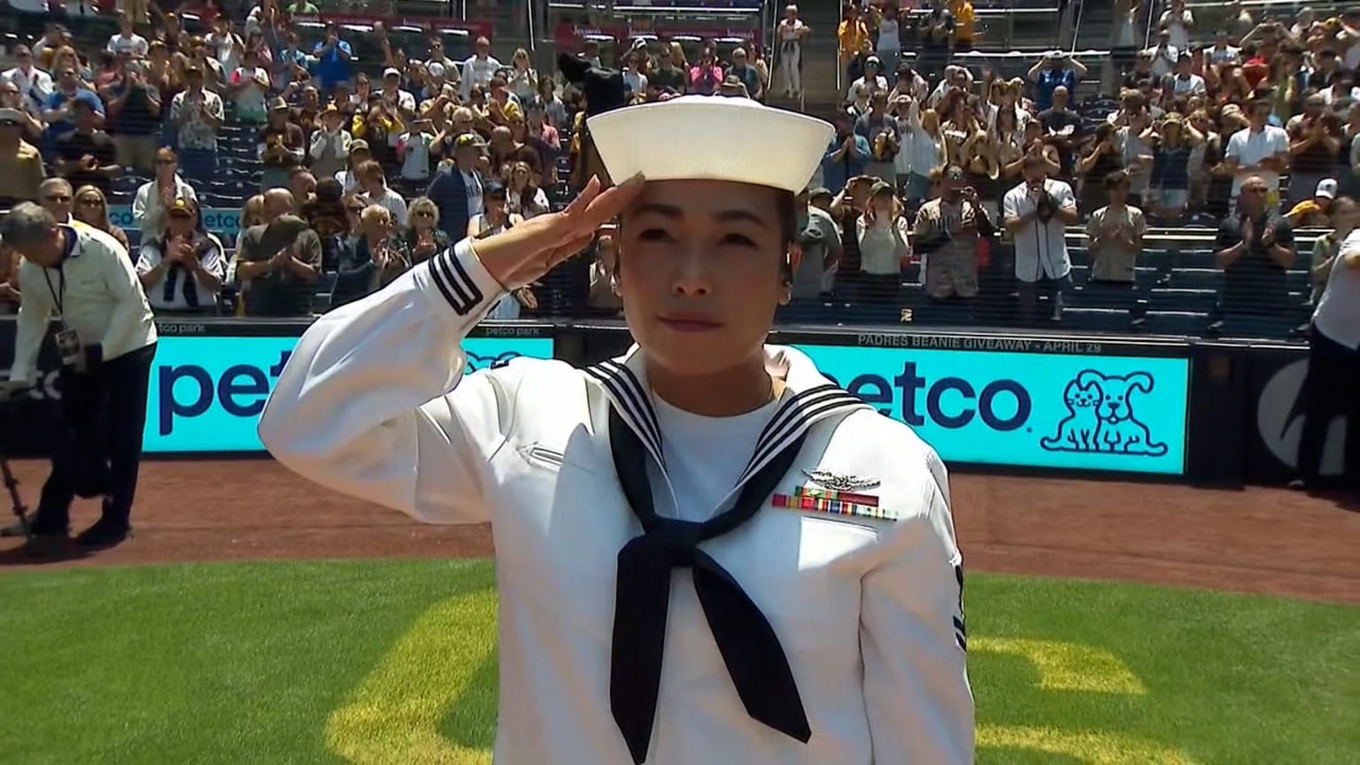 4/21/24 - National Anthem | 04/21/2024 | San Diego Padres