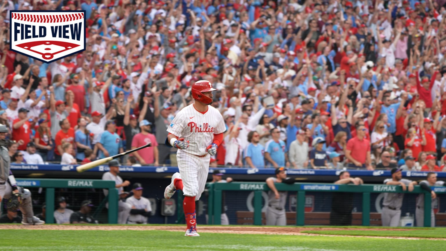 Field View: Kyle Schwarber's two-run home run | 03/31/2025 ...