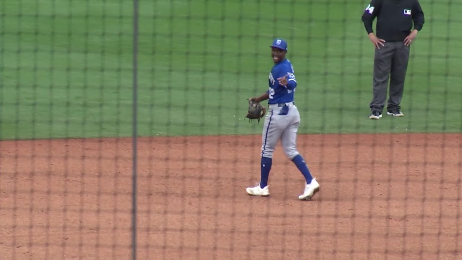 Tyler Tolbert makes a great diving stop at short | 03/15/2023 | Kansas ...