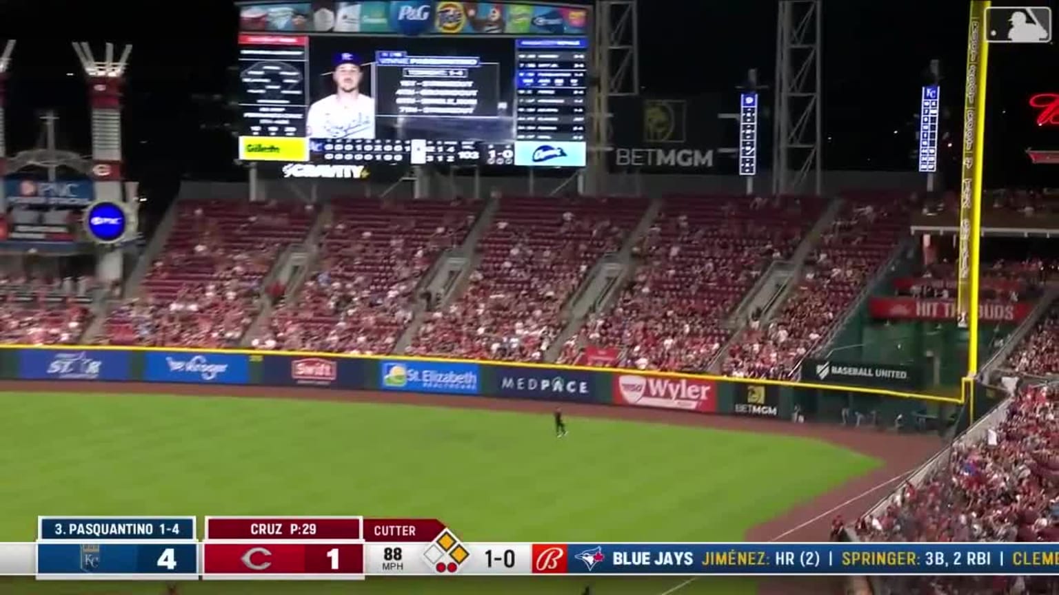 TAP: Pasquantino mic-drop | 08/16/2024 | MLB.com