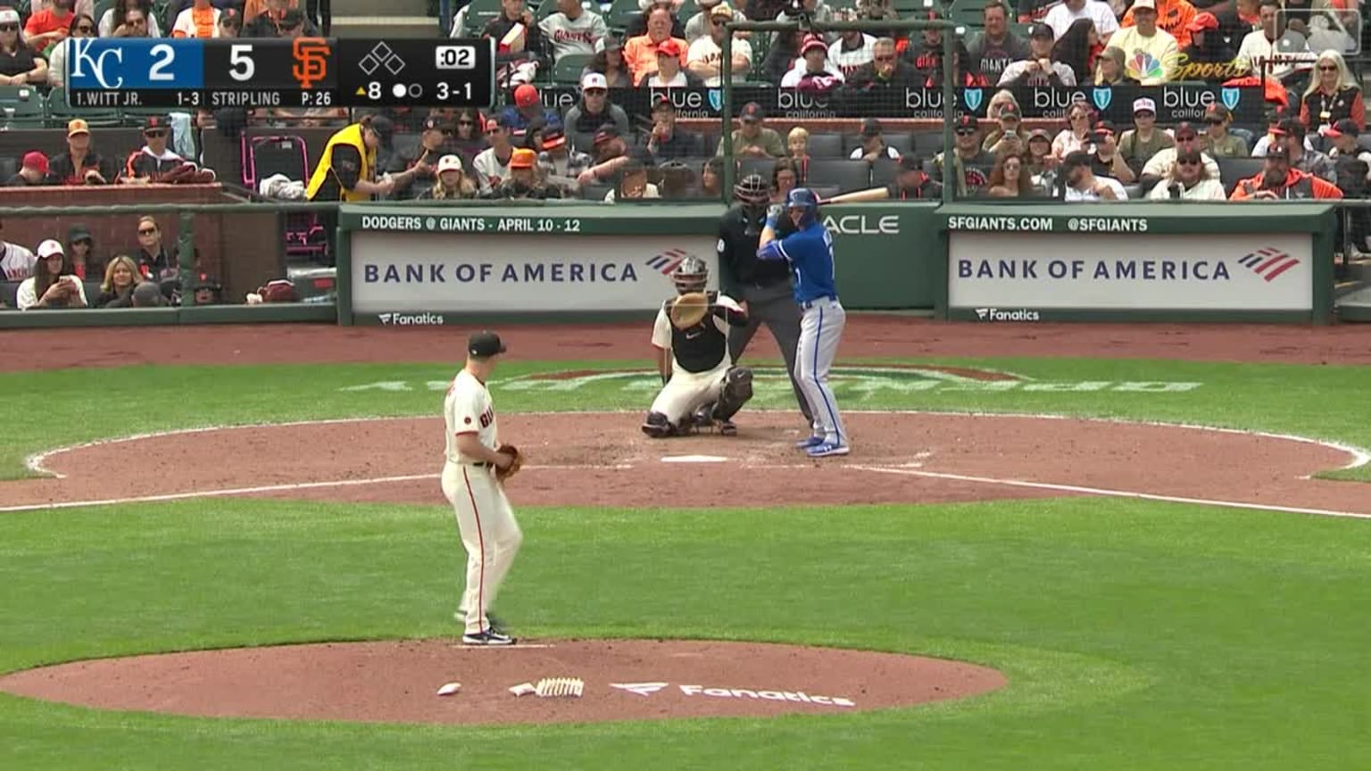 Blake Sabol's nice catch behind the plate | 04/08/2023 | MLB.com