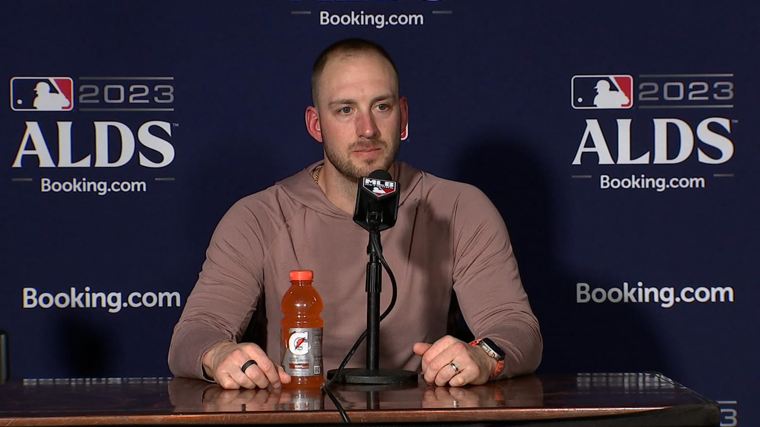 Mitch Garver talks about his grand slam, Rangers' win | 10/08/2023 ...