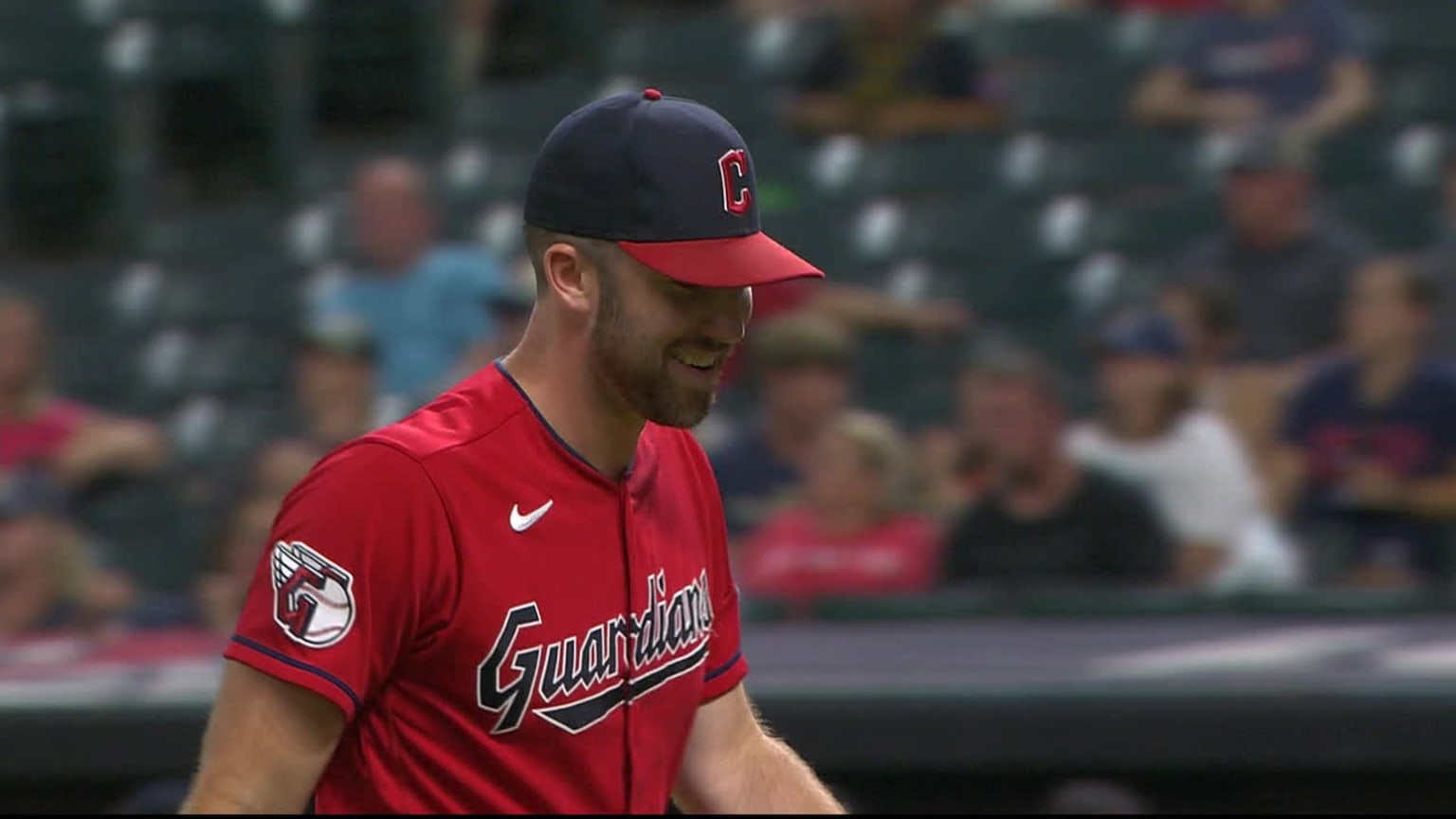 Guardians catcher David Fry tosses 4 innings | 09/04/2023 | Cleveland ...