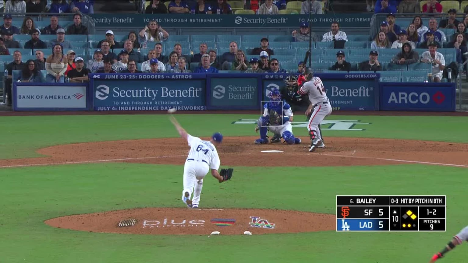 Caleb Ferguson In play, out(s) to Patrick Bailey | 06/16/2023 | MLB.com