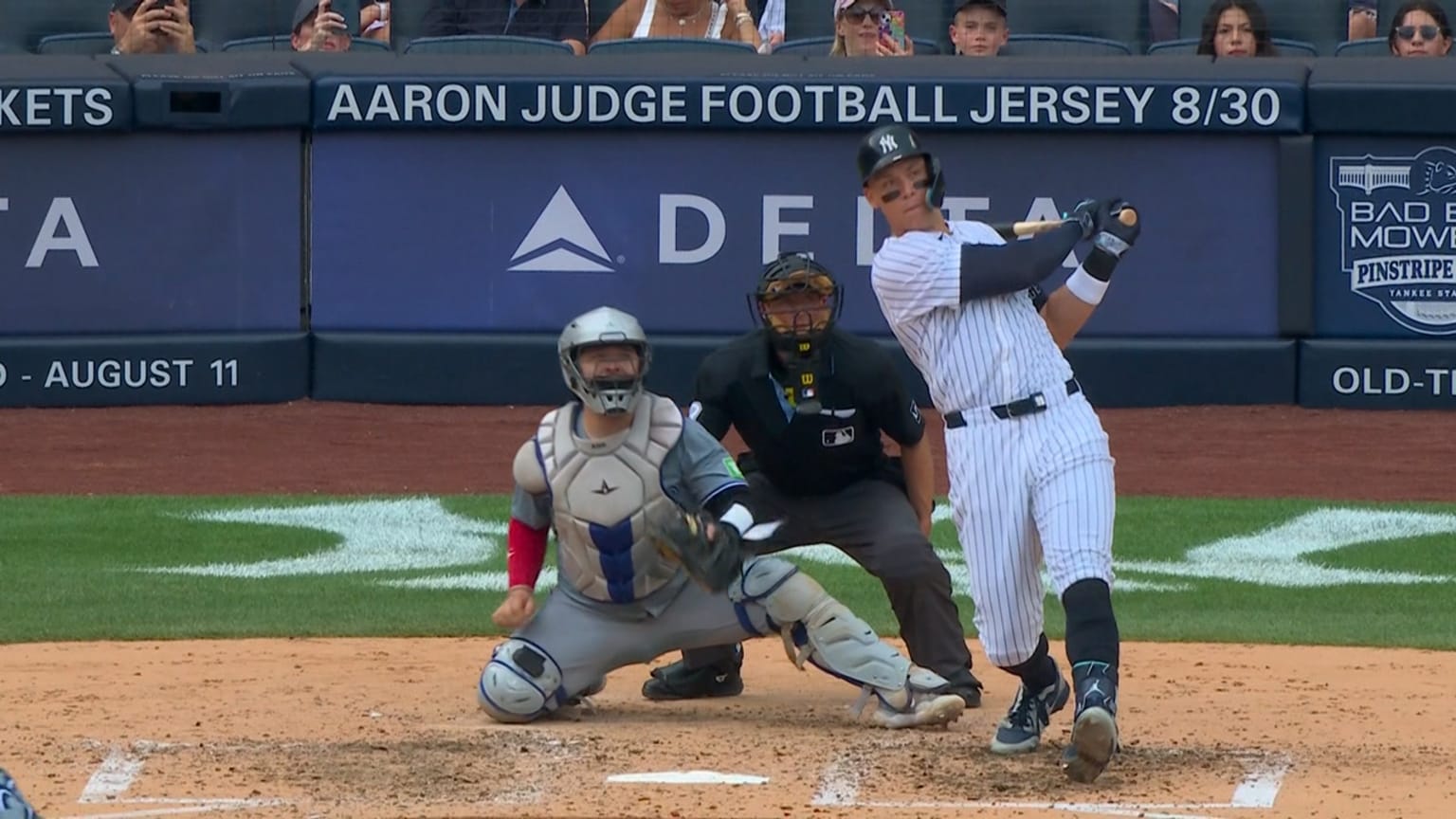 Aaron Judge singles in the 3rd | 08/04/2024 | New York Yankees