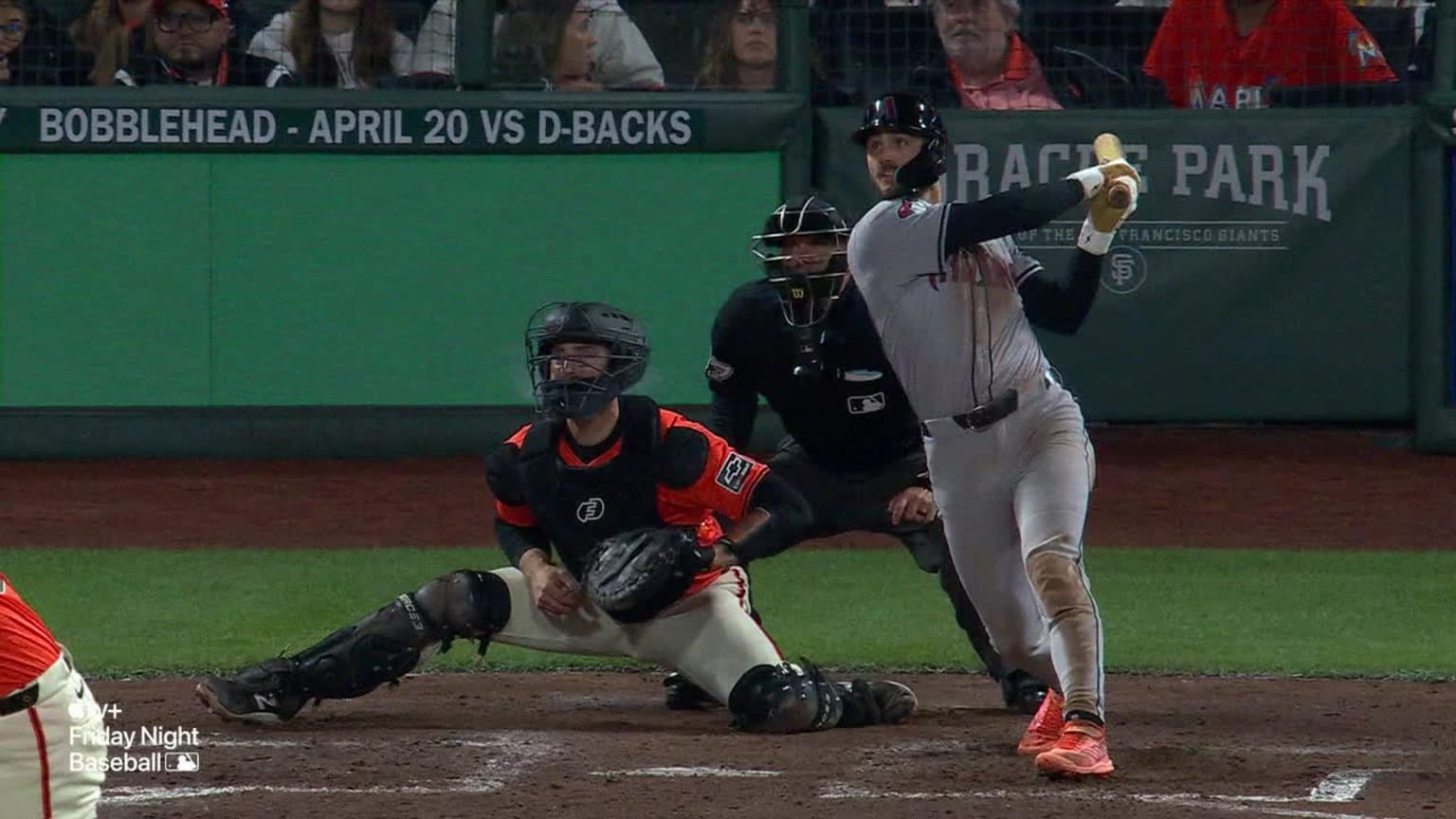 Los D-backs anotan 6 en la 8va ante los Gigantes | 19/04/2024 | Los D ...