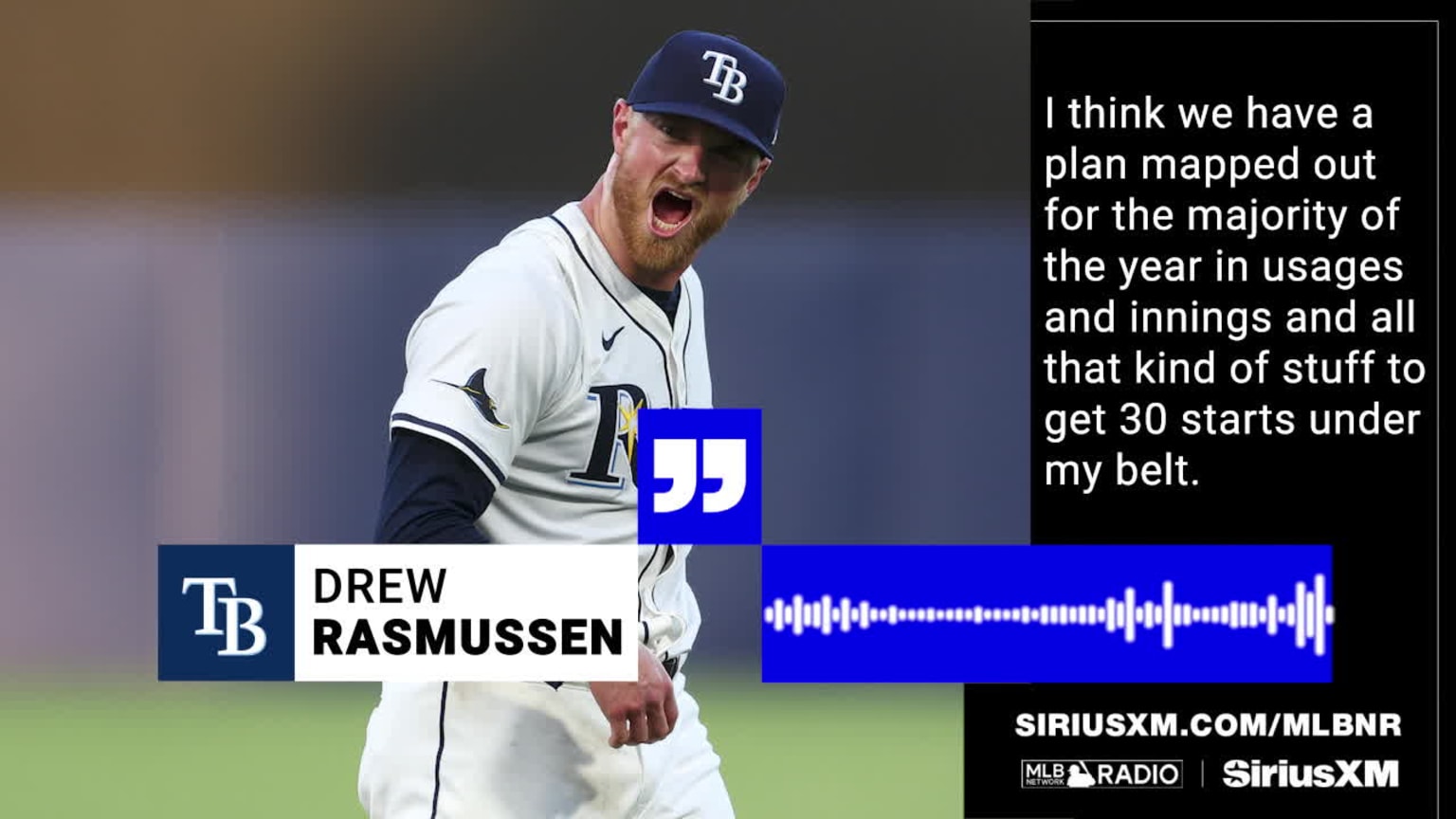 Drew Rasmussen talks usage game plan, more | 05/04/2025 | Tampa Bay Rays