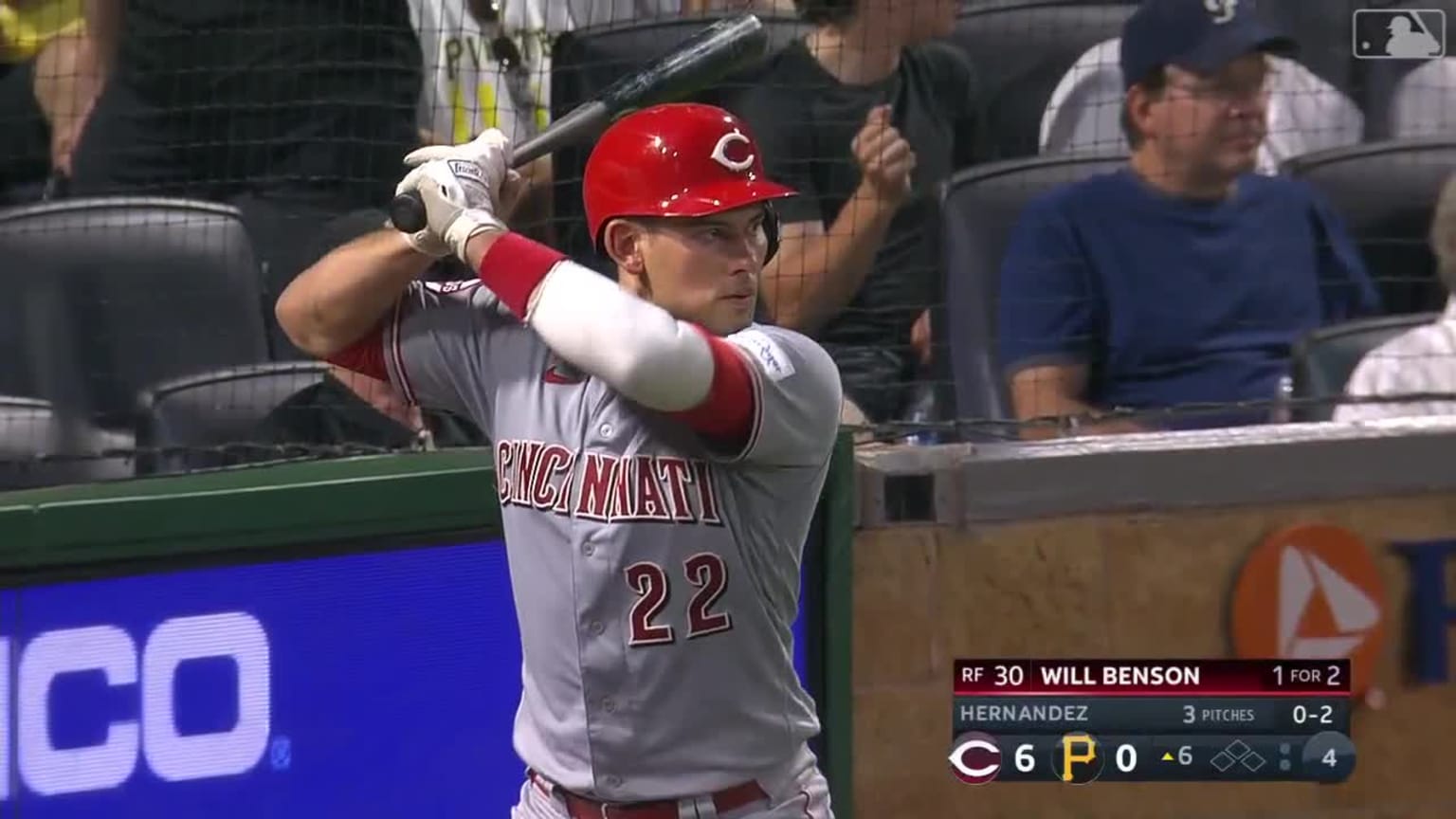 Will Benson singles in the 6th inning | 08/11/2023 | MLB.com