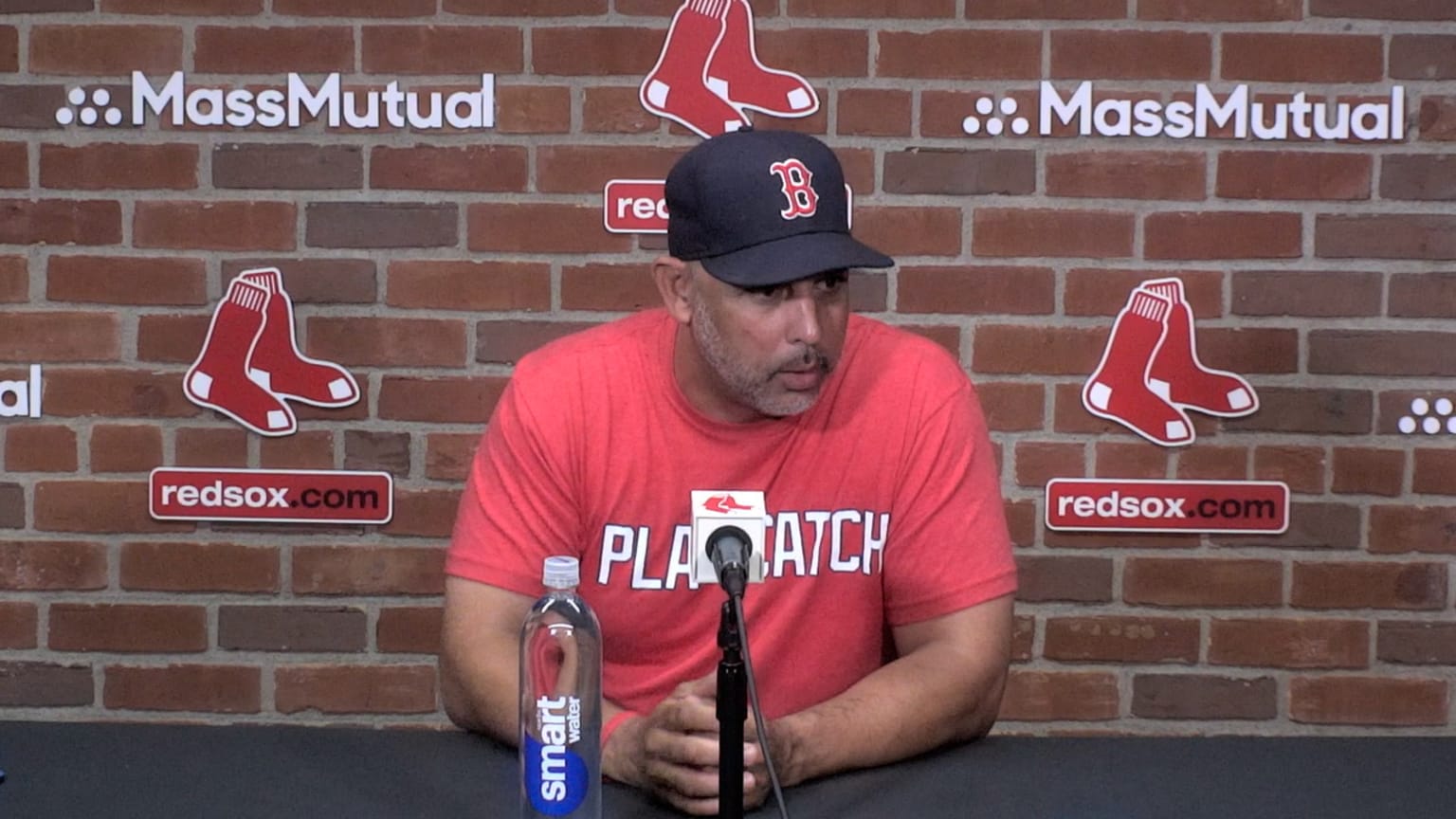 Red Sox manager Alex Cora on 8-6 win over Mets | 07/22/2023 | Boston ...