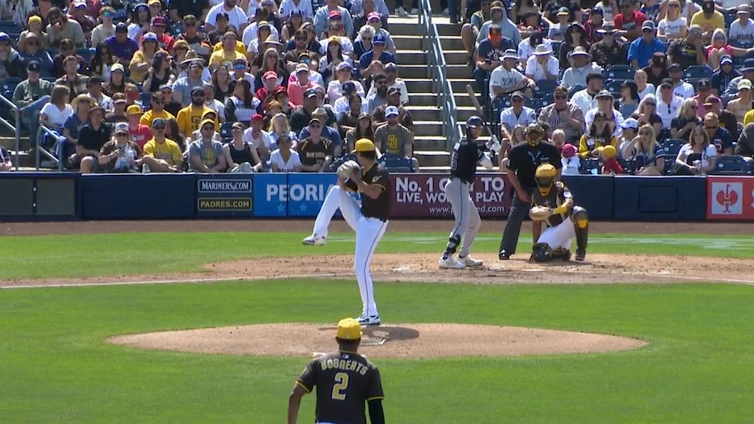 Kyle Hart fans three D-backs | 03/16/2025 | San Diego Padres