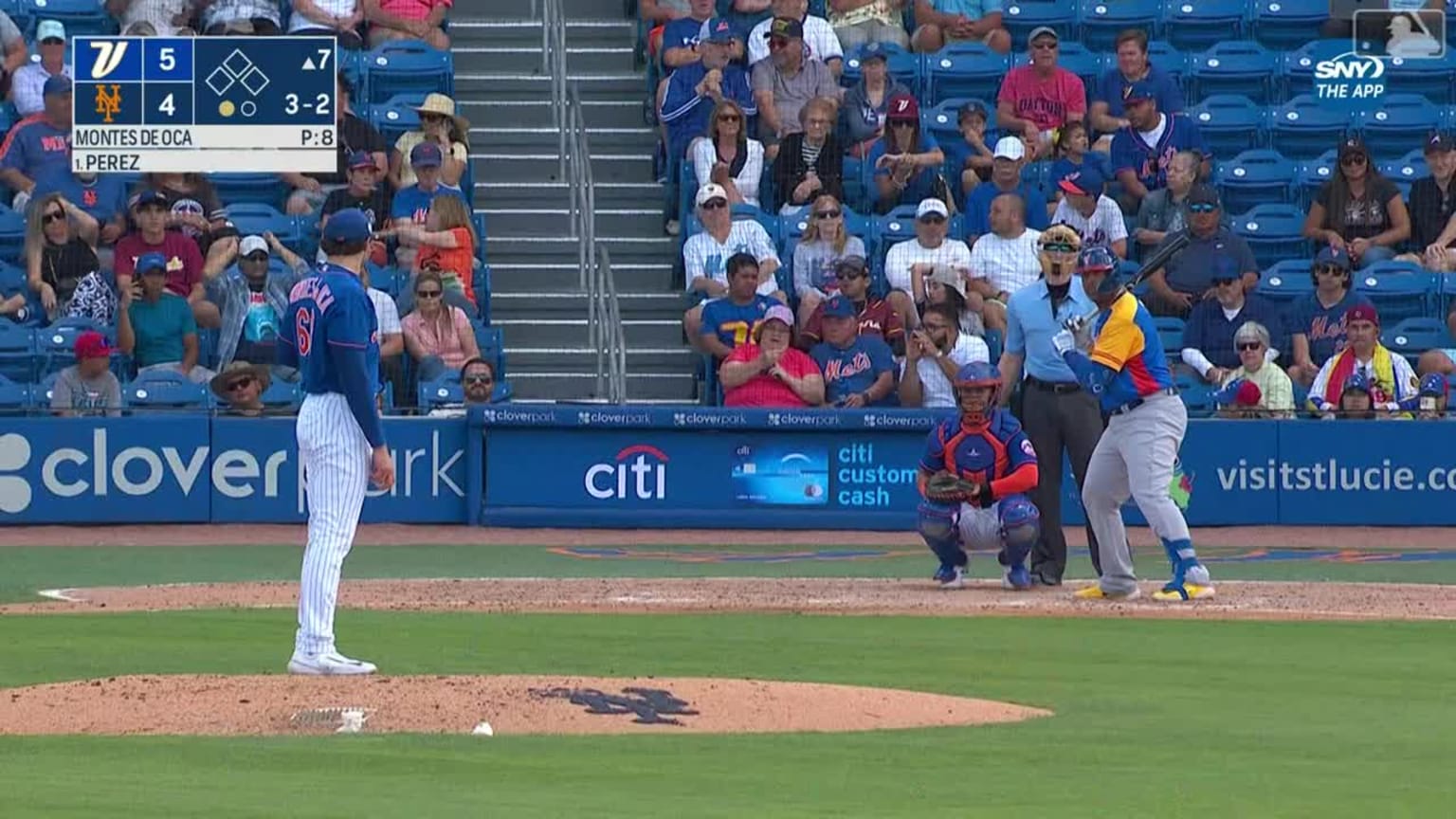 Bryce Montes de Oca strikes out Perez with 101 mph | 03/09/2023 | New ...