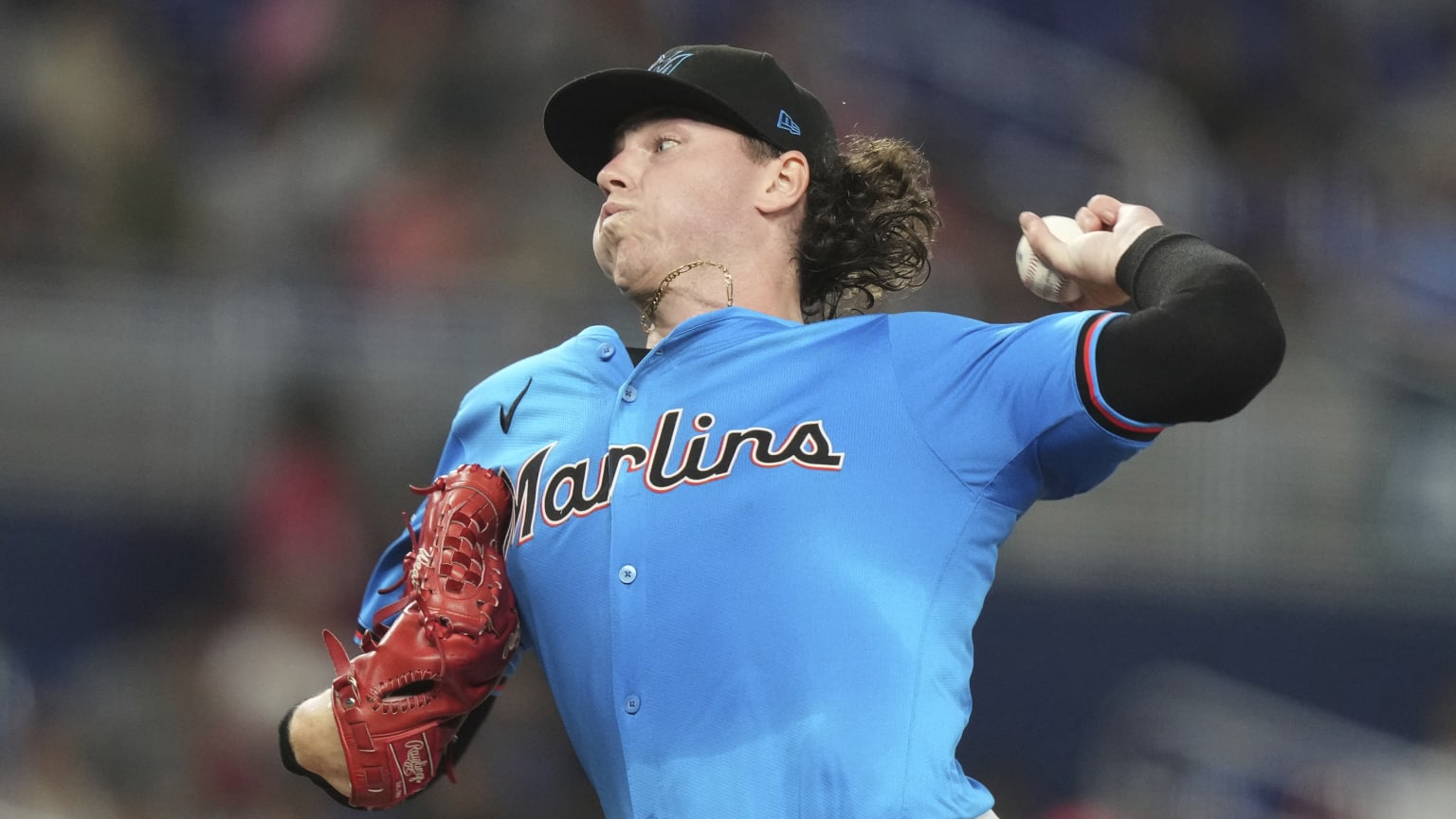 Ryan Weathers' seven strikeouts | 06/01/2025 | MLB.com