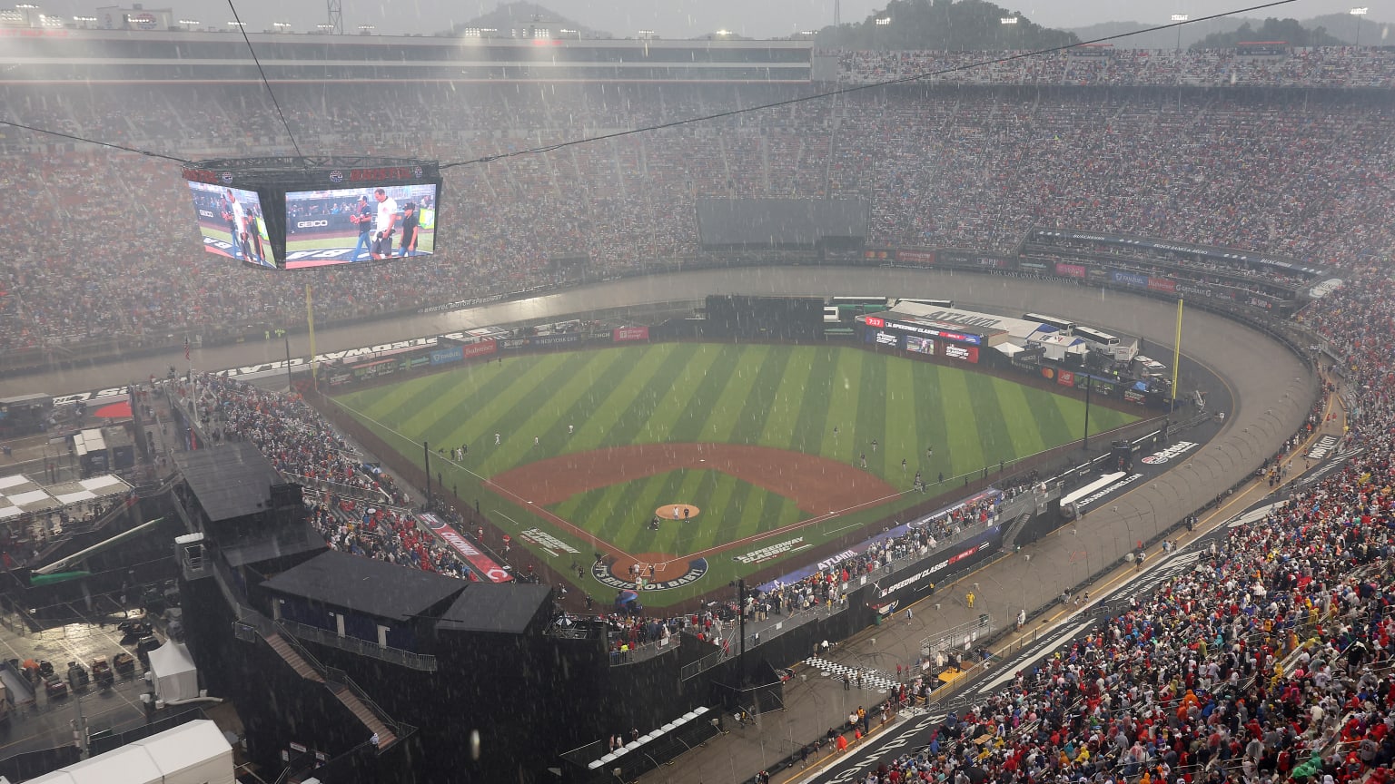 Rain delays the start of Speedway Classic | 08/02/2025 | MLB.com