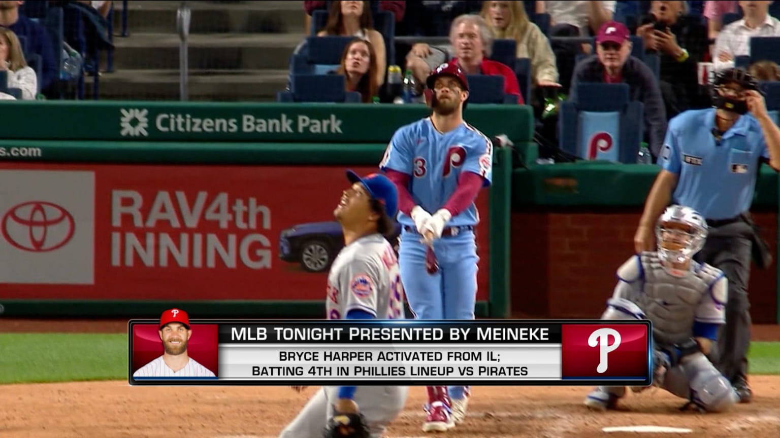 MLB Tonight on Phillies' outlook with Harper's return | 08/26/2022 ...