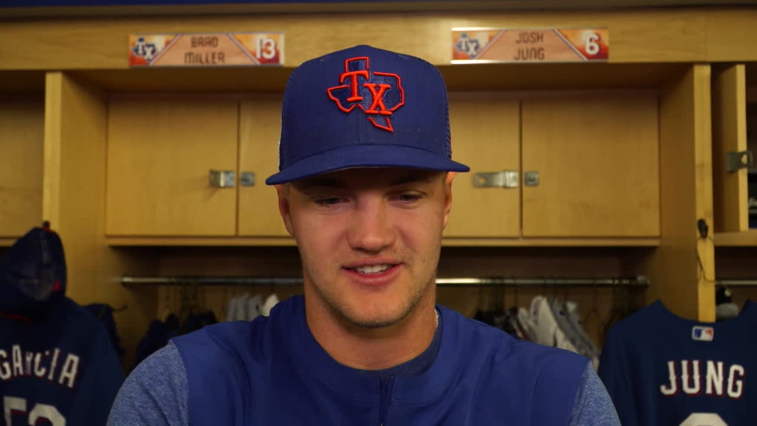 Josh Jung on what he's doing to prepare for 2023 | 02/22/2023 | Texas ...