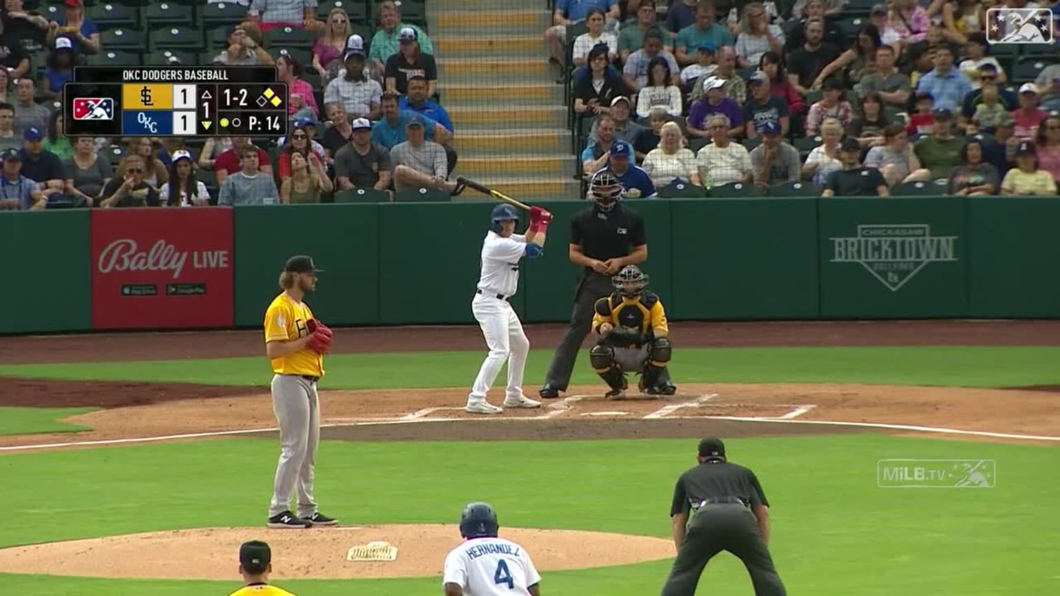 Ryan Ward smacks two homers for Oklahoma City | 06/14/2023 | Los ...