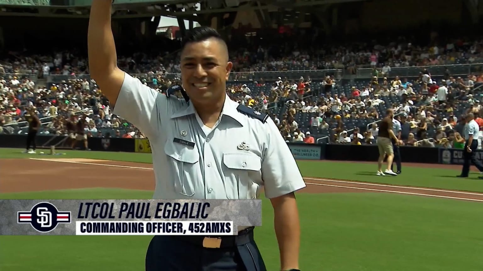 9/3/23 - Ceremonial First Pitch | 09/03/2023 | San Diego Padres