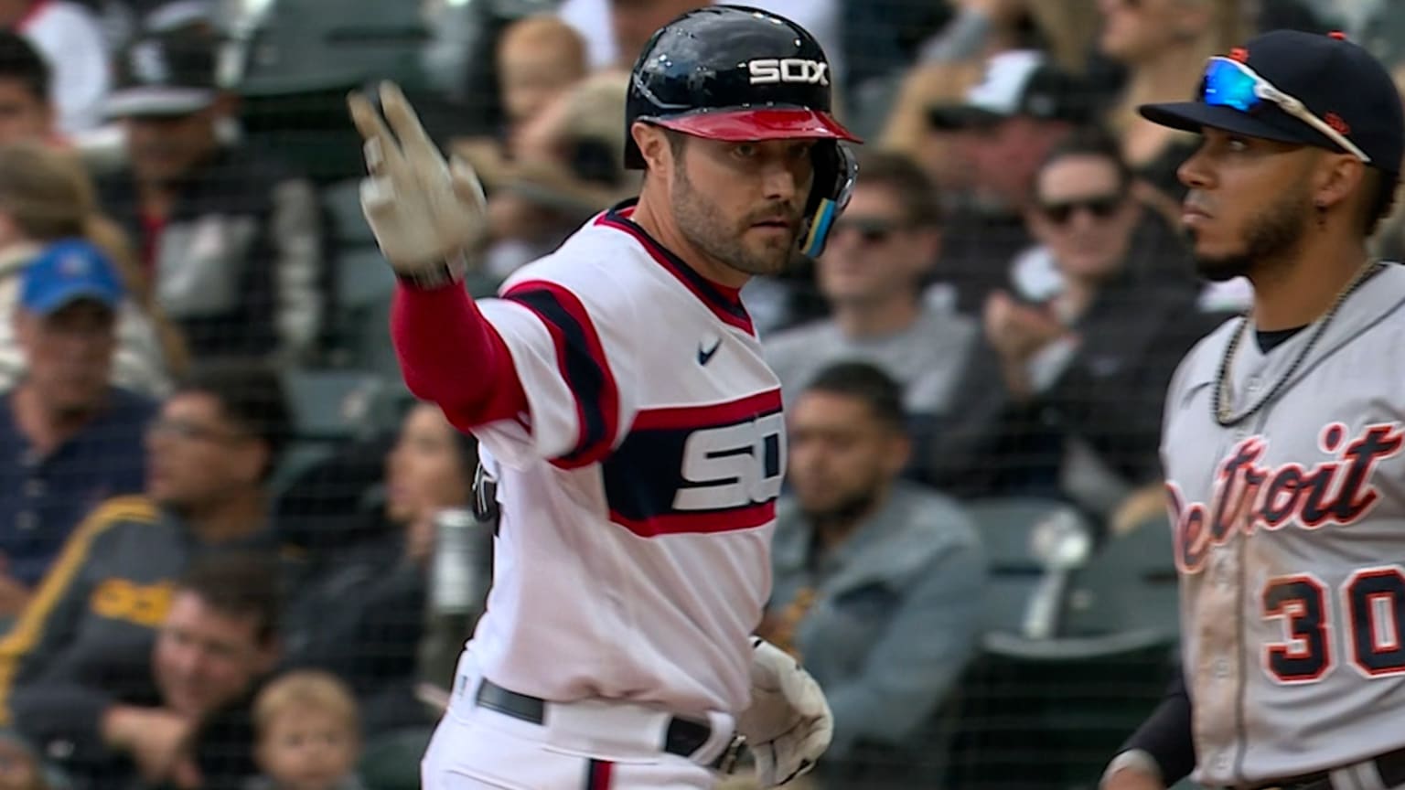 A.J. Pollock collects two hits against the Tigers | 09/25/2022 ...