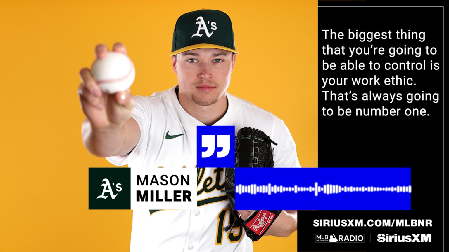 Mason Miller shares advice on pitching, diabetes | 03/23/2025 | Athletics