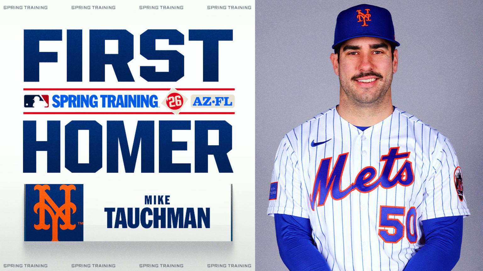 Mike Tauchman's three-run homer | 02/24/2026 | New York Mets