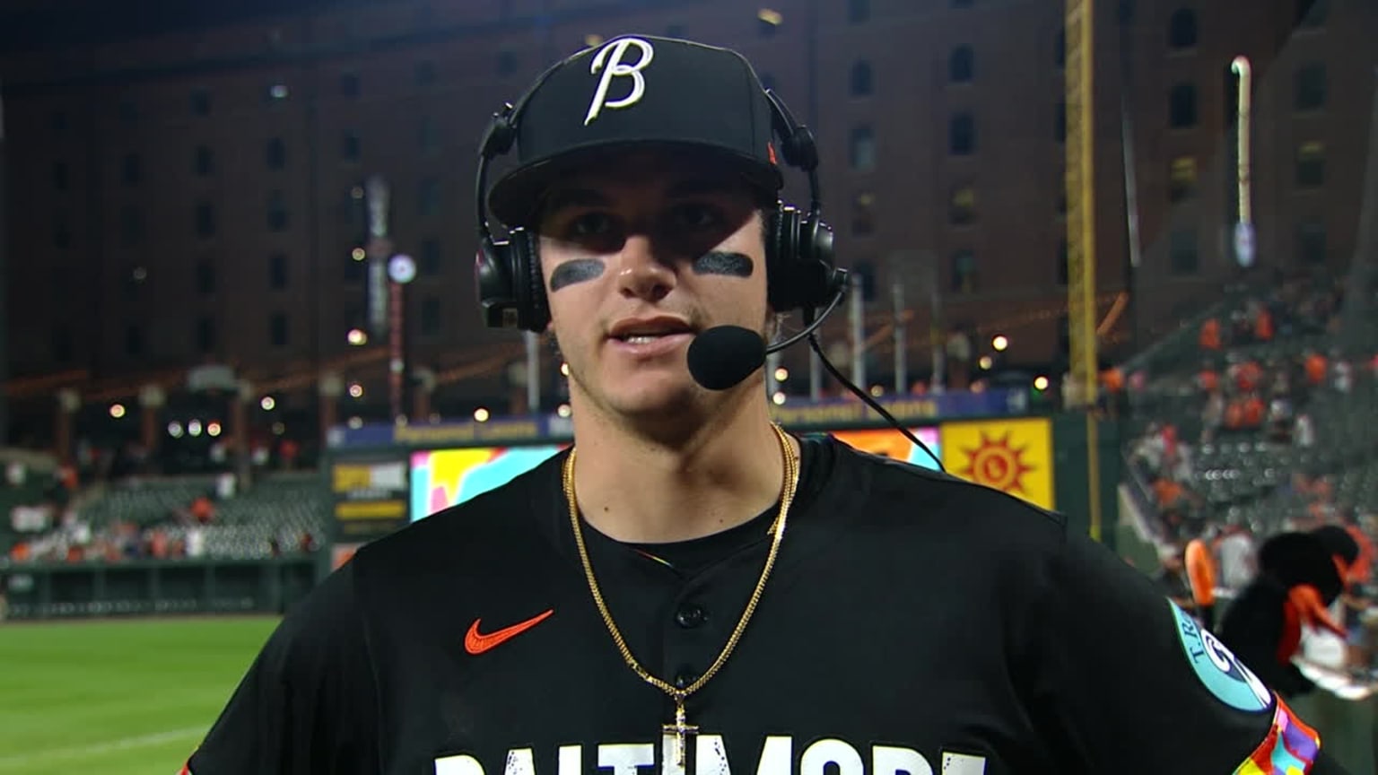 Coby Mayo discusses first MLB hit | 08/14/2024 | MLB.com