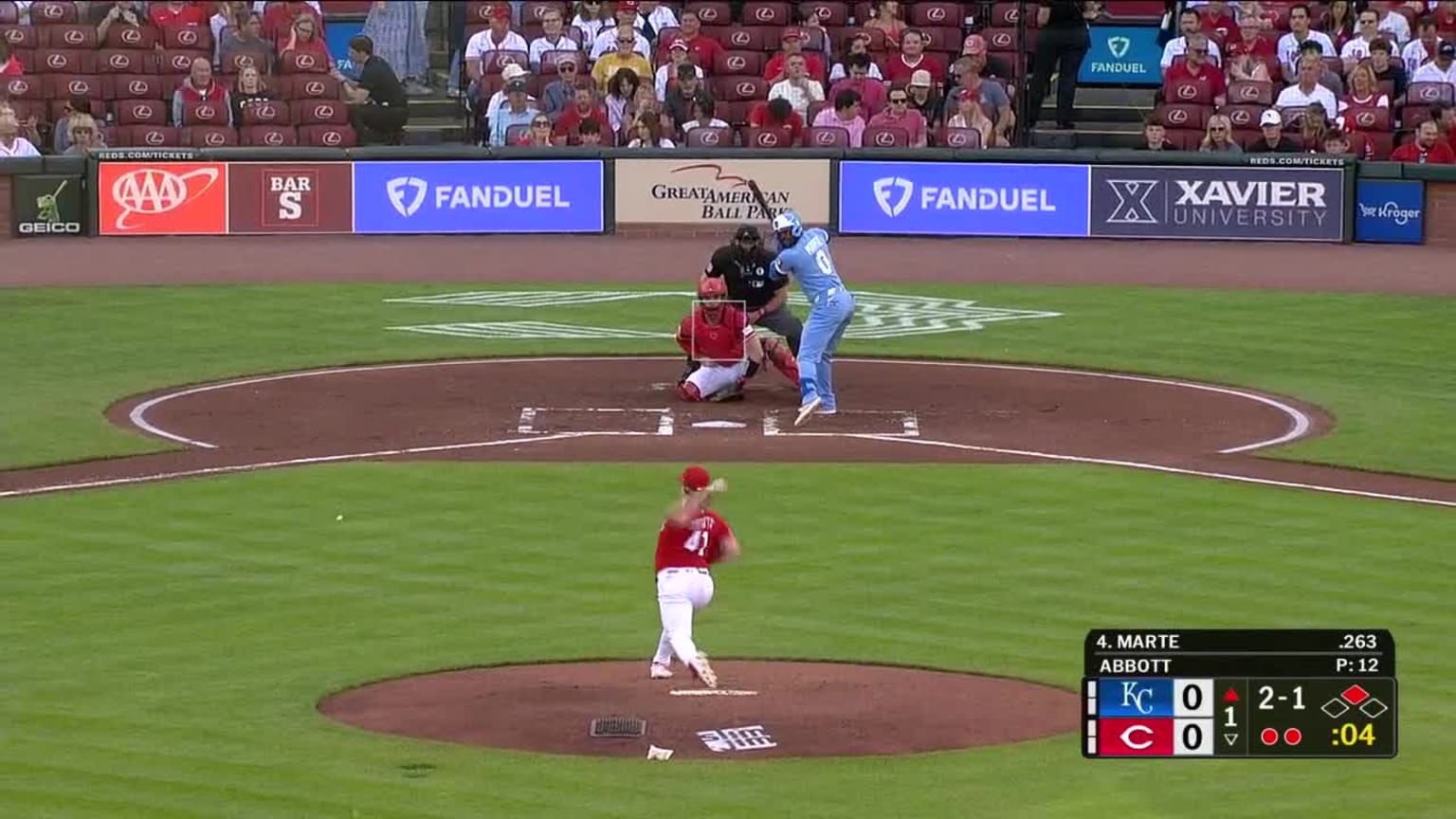 Starling Marte flies out to center fielder Dane Myers. | 06/02/2026 ...