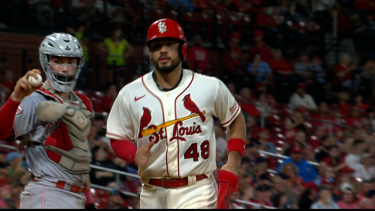 José Fermín walks and Ivan Herrera scores in the 8th | 09/30/2023 | St ...