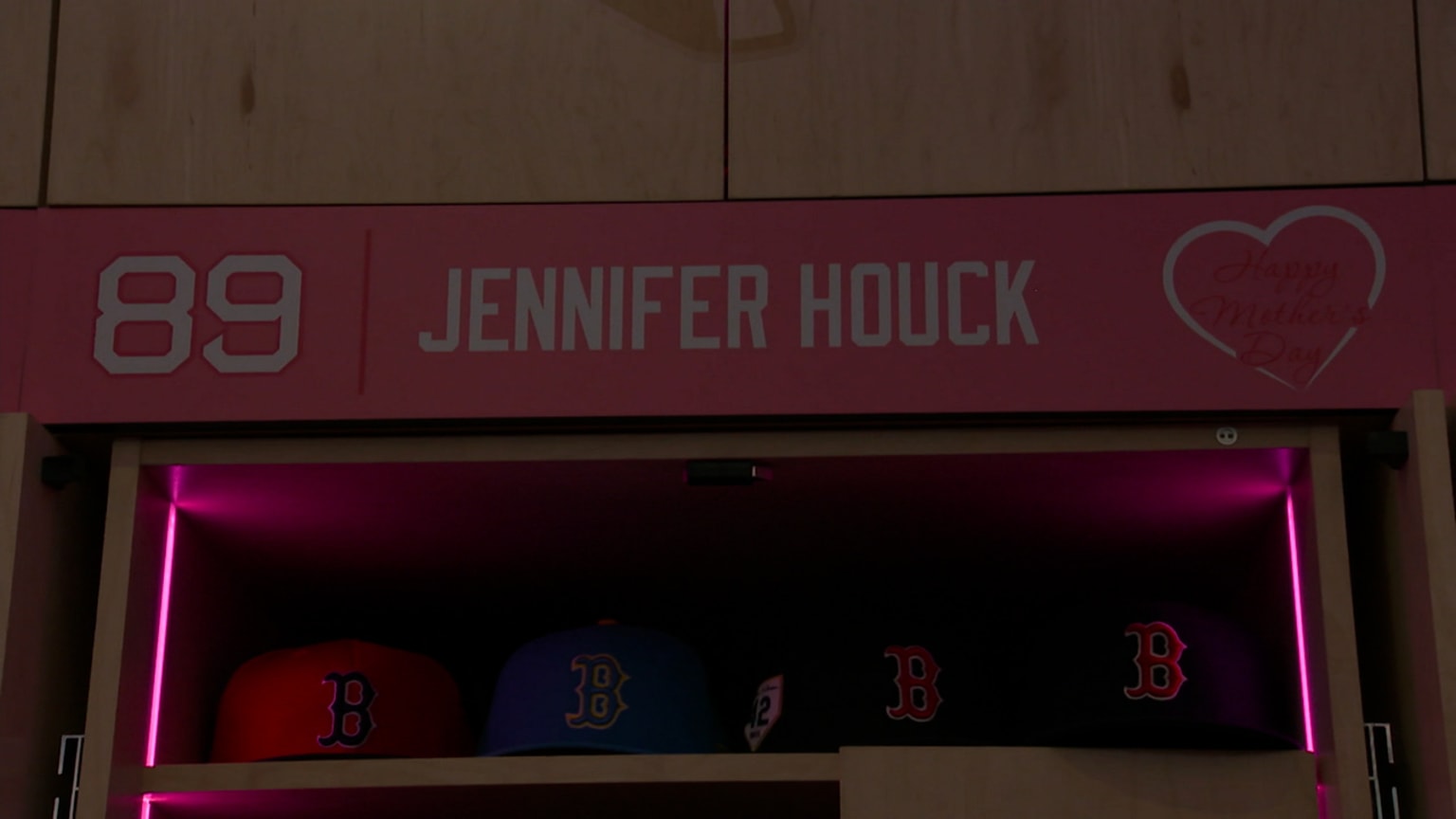 Red Sox celebrate Mother's Day with new locker tags | 05/12/2024 ...