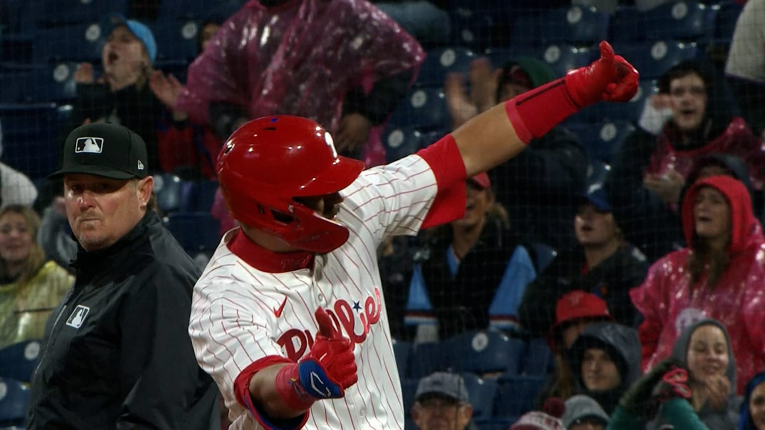 Kyle Schwarber's RBI single | 04/02/2024 | Philadelphia Phillies