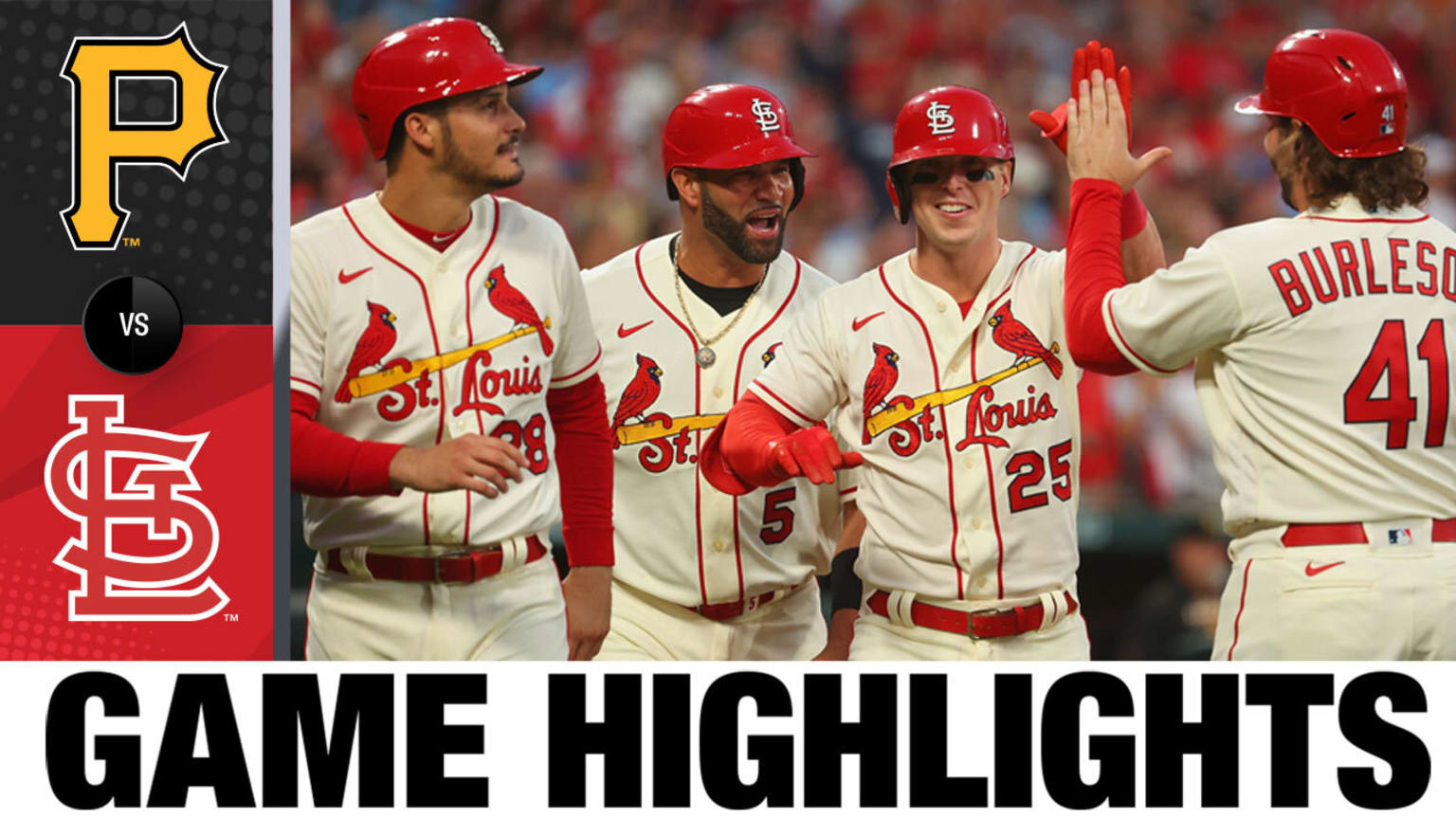Cardinals score 6 in the 1st en route to 13-3 win | 10/01/2022 | St ...