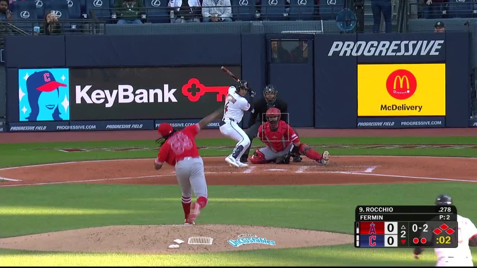 José Fermin In play, run(s) to Brayan Rocchio | 05/11/2026 | MLB.com