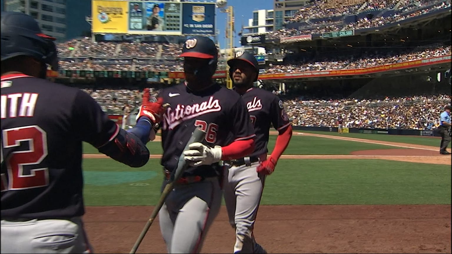 Stone Garrett flies into double play, one scores | 06/25/2023 | Washington Nationals